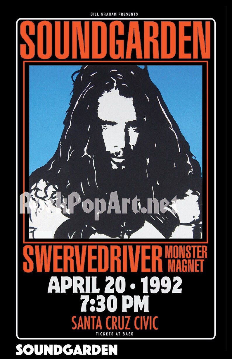 The 1990’s Rock Poster Collection- 11x17 Prints! Soundgarden, Pantera ...