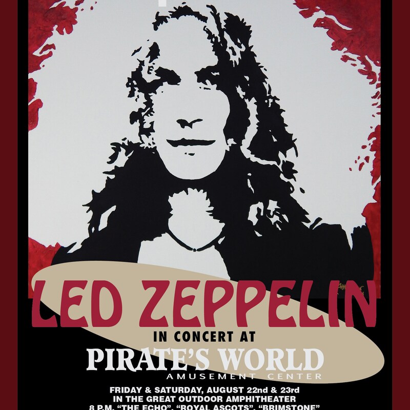 Led Zeppelin Concert Poster - Etsy