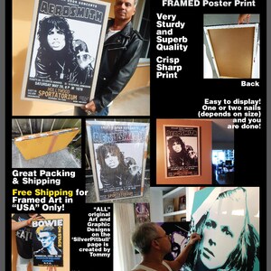 VAN HALEN 1982 Diver Down Concert Tour Posters! Vintage Style Piece Has ...