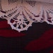 Crochet Doily White Doily Table Topper 100% Cotton White Lace Table ...