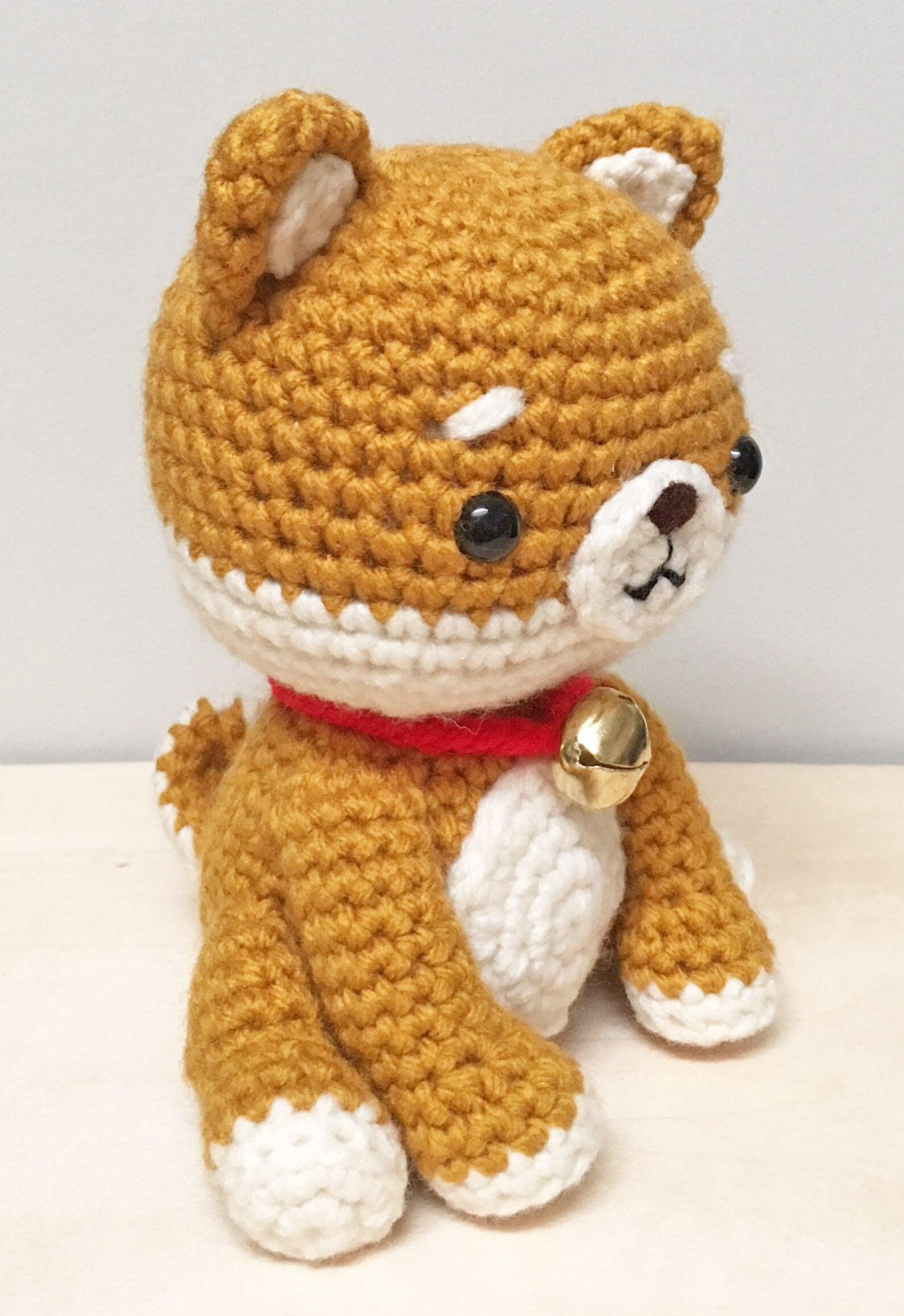 Crochet Pattern Dog Amigurumi, Shiba Crochet Pattern, Doggy Plushie ...