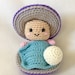 Crochet Pattern Baby Oyster Amigurumi, Crochet Pattern Oyster, Oyster ...