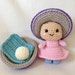 Crochet Pattern Baby Oyster Amigurumi, Crochet Pattern Oyster, Oyster ...