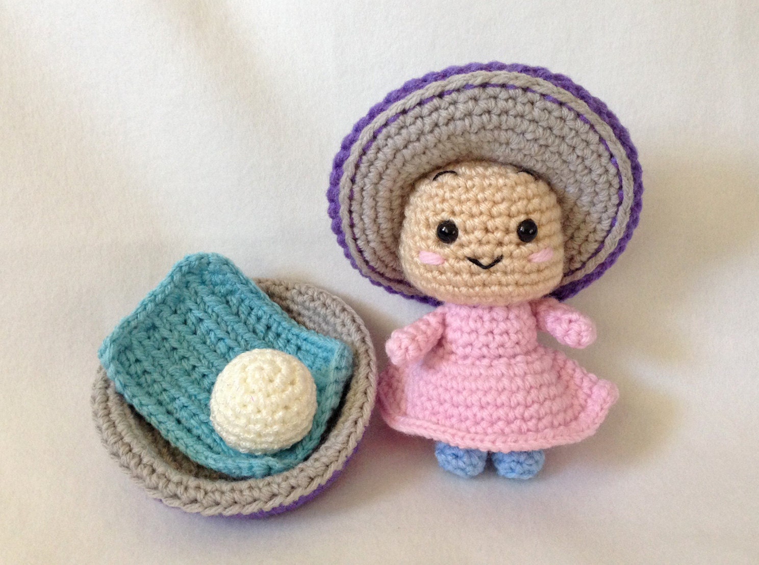 Crochet Pattern Baby Oyster Amigurumi, Crochet Pattern Oyster, Oyster ...
