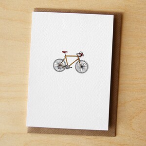 1 Retro Bicycle Card - Etsy