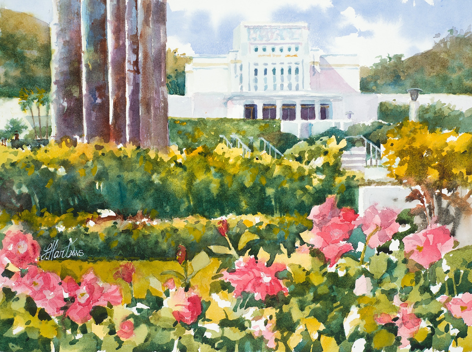 Hawaii LDS Temple, Laie Hawaii Temple, Hawaii Temple Print, LDS ...