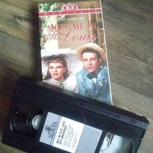 Tested Meet Me in St Louis Classes VHS Movie Working Screen Legends ...