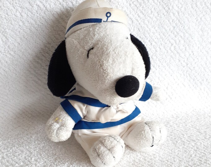 Vintage Plush 70's Sailor Snoopy Mcdonald's Meal Toy Collectable - Etsy