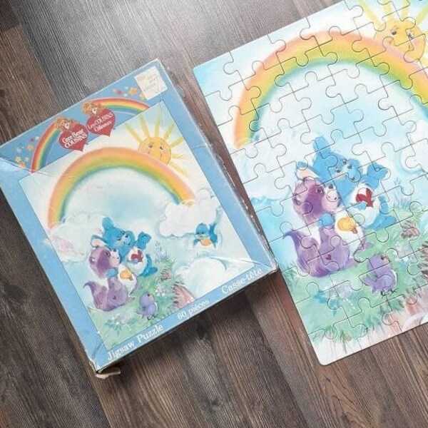 Care Bears Puzzle - Etsy