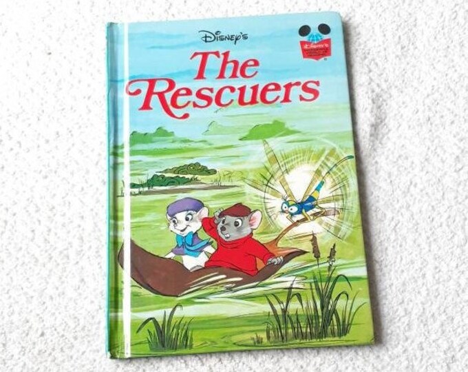 The Rescuers Disney Wonderful World of Reading Hardcover Book - Etsy