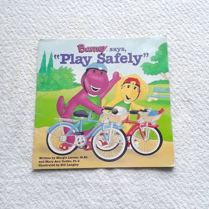 Barney Book - Etsy