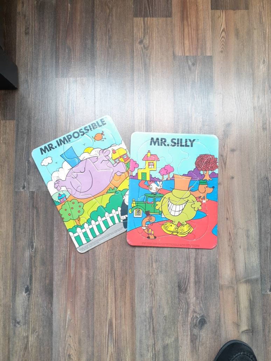 Vintage Board Puzzles Mr Silly Mr Impossible Complete Frame - Etsy New ...