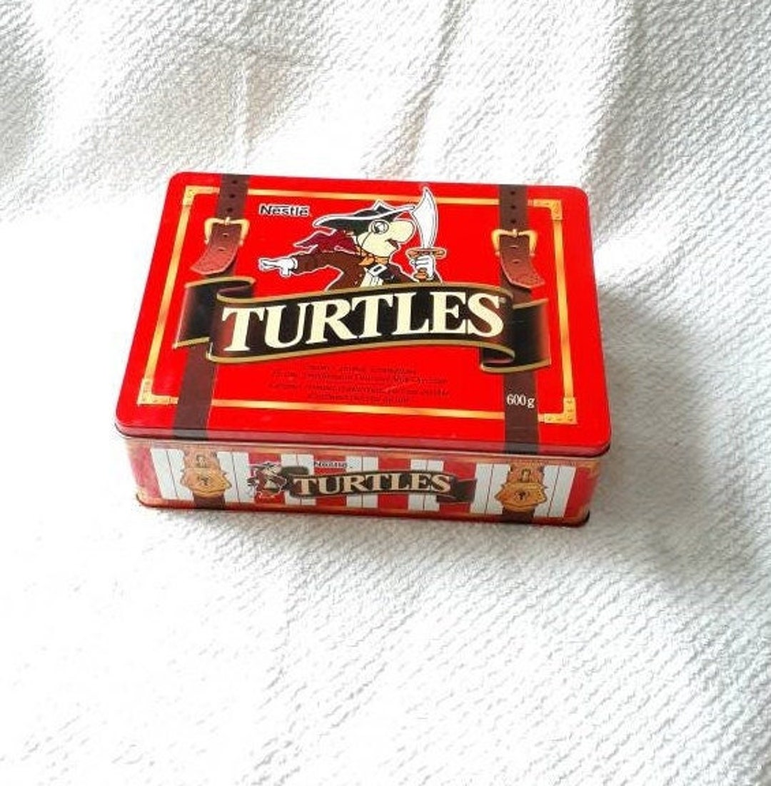 Vintage Tin Turtles Treasure Chest Nestle Chocolate - Etsy