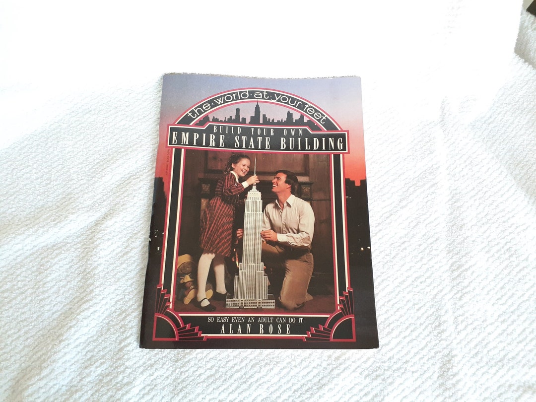 Empire State Building Build Your Own Vintage Paper Cut Out Book - Etsy