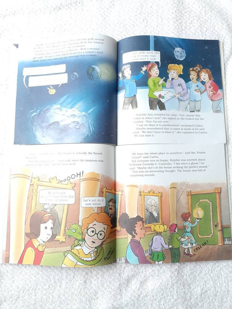 The Magic School Bus Lot of Vintage Books Ms. Frizzle Kids - Etsy