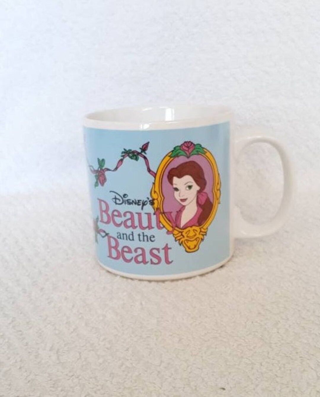 Beauty and the Beast Vintage Disney Applause Mug - Etsy