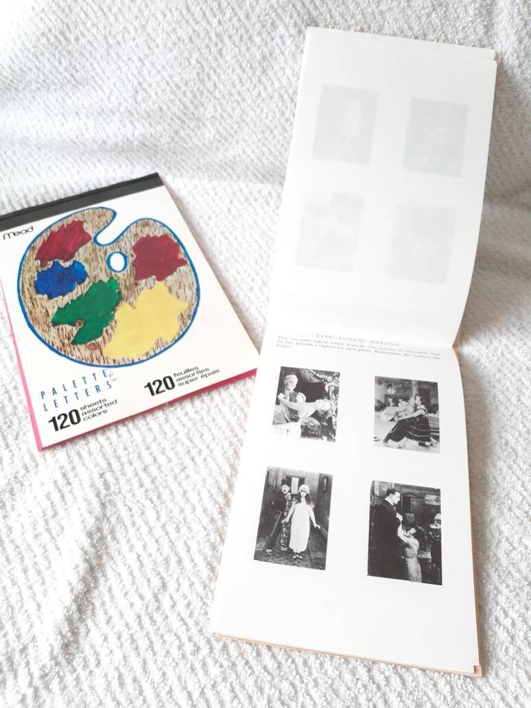 Letter Writing Pad Plus Bridal Games Notebook VTG Stationery - Etsy