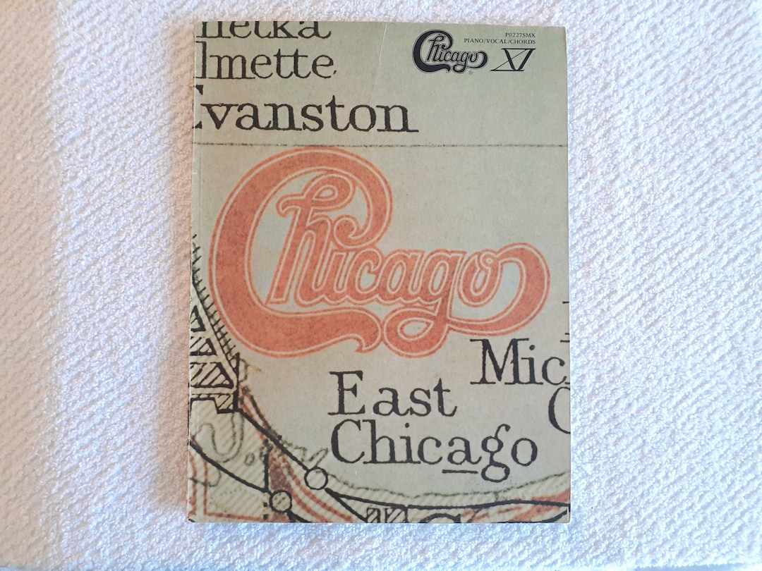 Chicago XI Sheet Music Book 70's Baby What A Big Surprise Little One ...