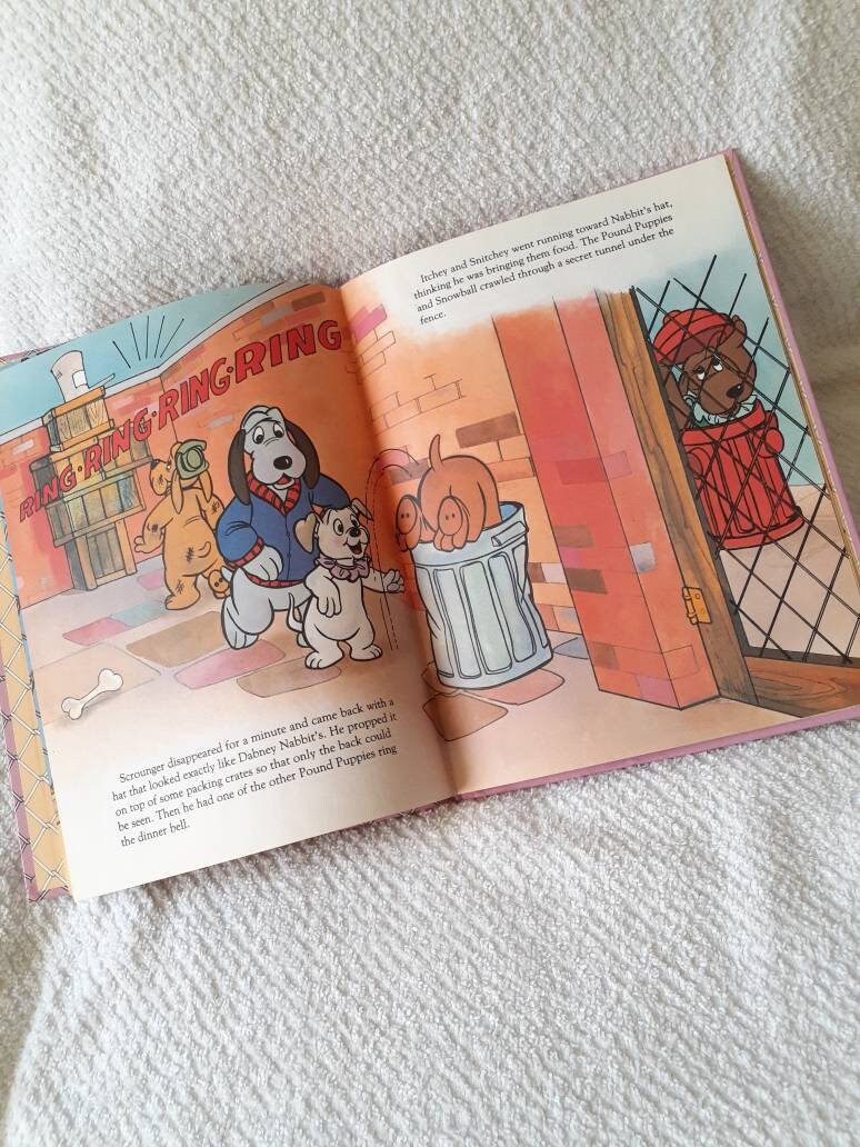 Pound Puppies Book Snowball the Wonder Dog Golden Book - Etsy