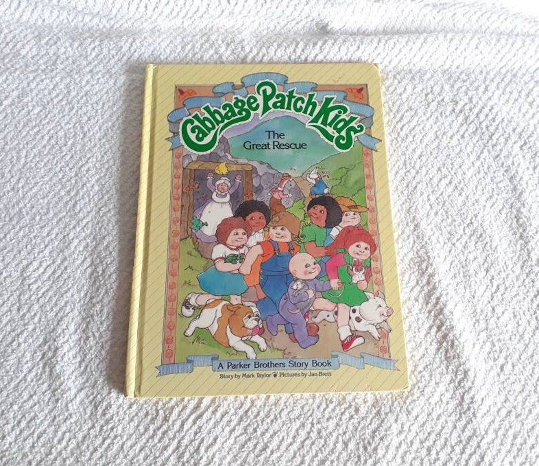 The Cabbage Patch Kids Vintage Storybook the Great Rescue - Etsy