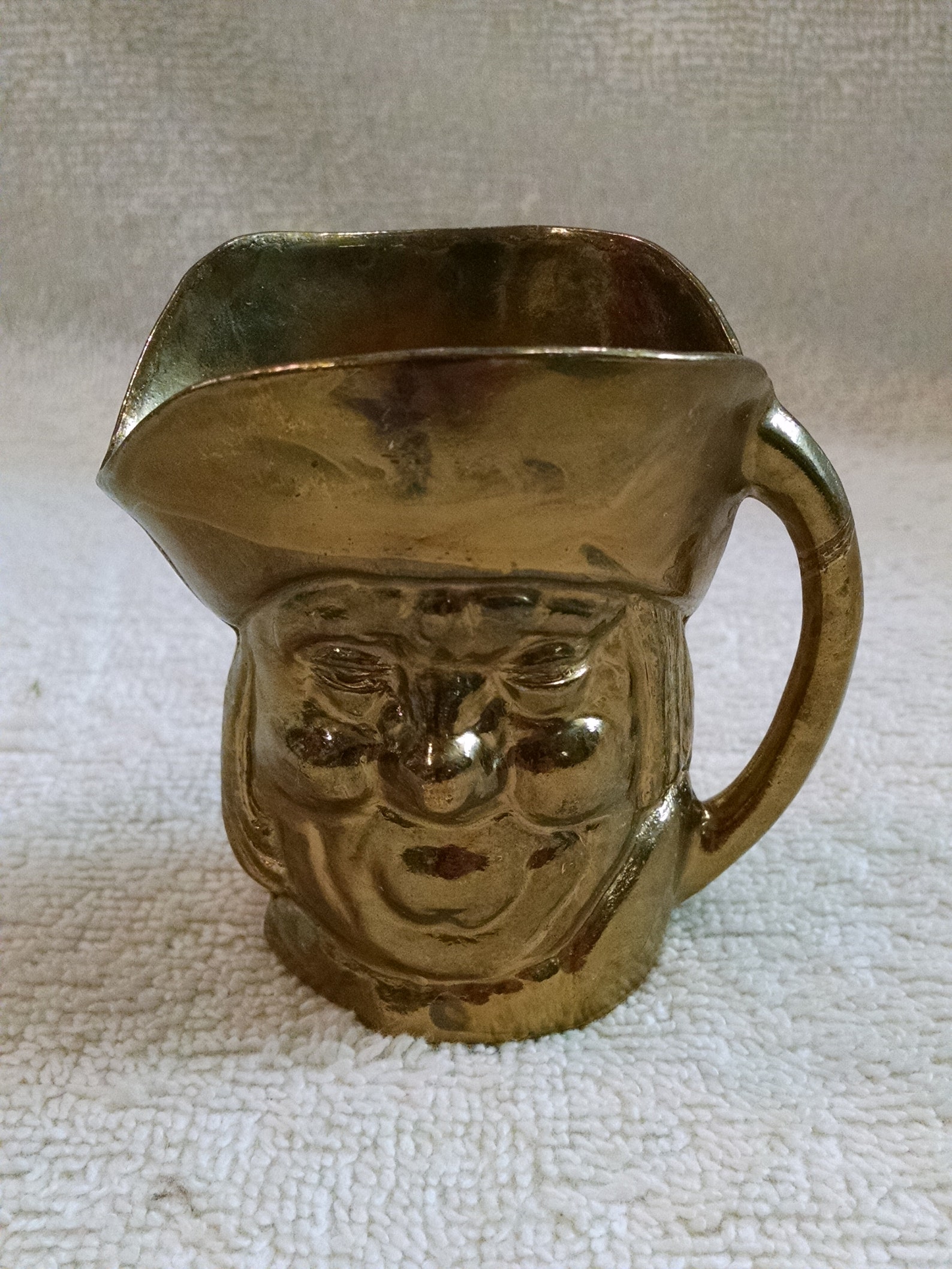 Classic Small Brass Toby Mug Face Mug Midcentury Toby - Etsy