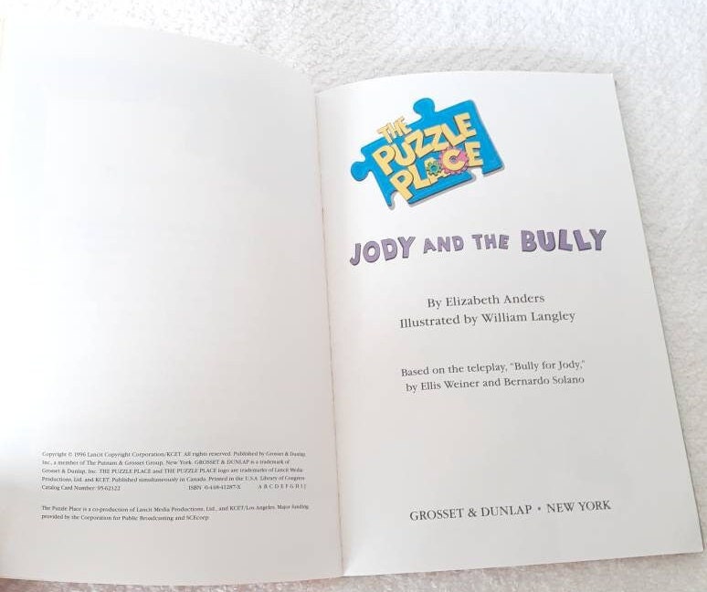 The Puzzle Place Jody Doll