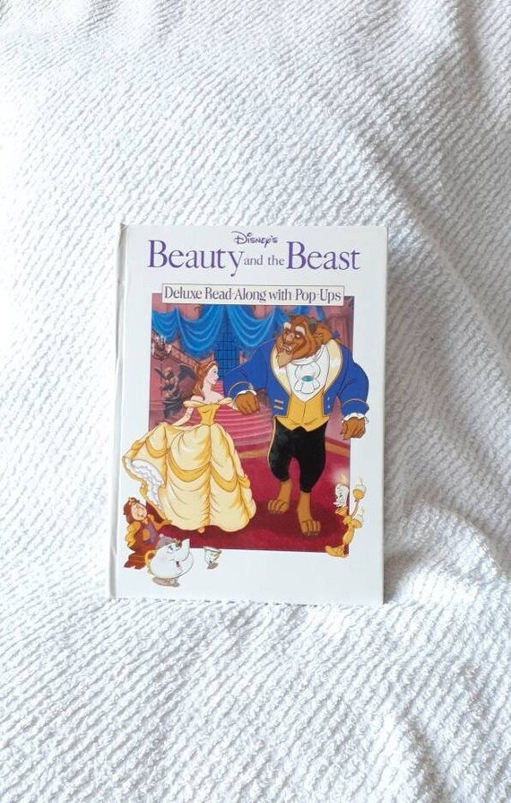 Pop-up Book Beauty and the Beast Deluxe Read Along Disney | Etsy