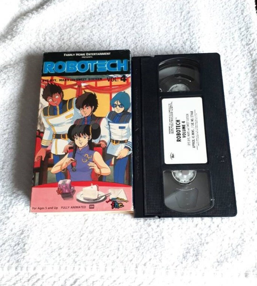 Vintage VHS Cartoon Robotech Vol 4 Fully Animated Working - Etsy
