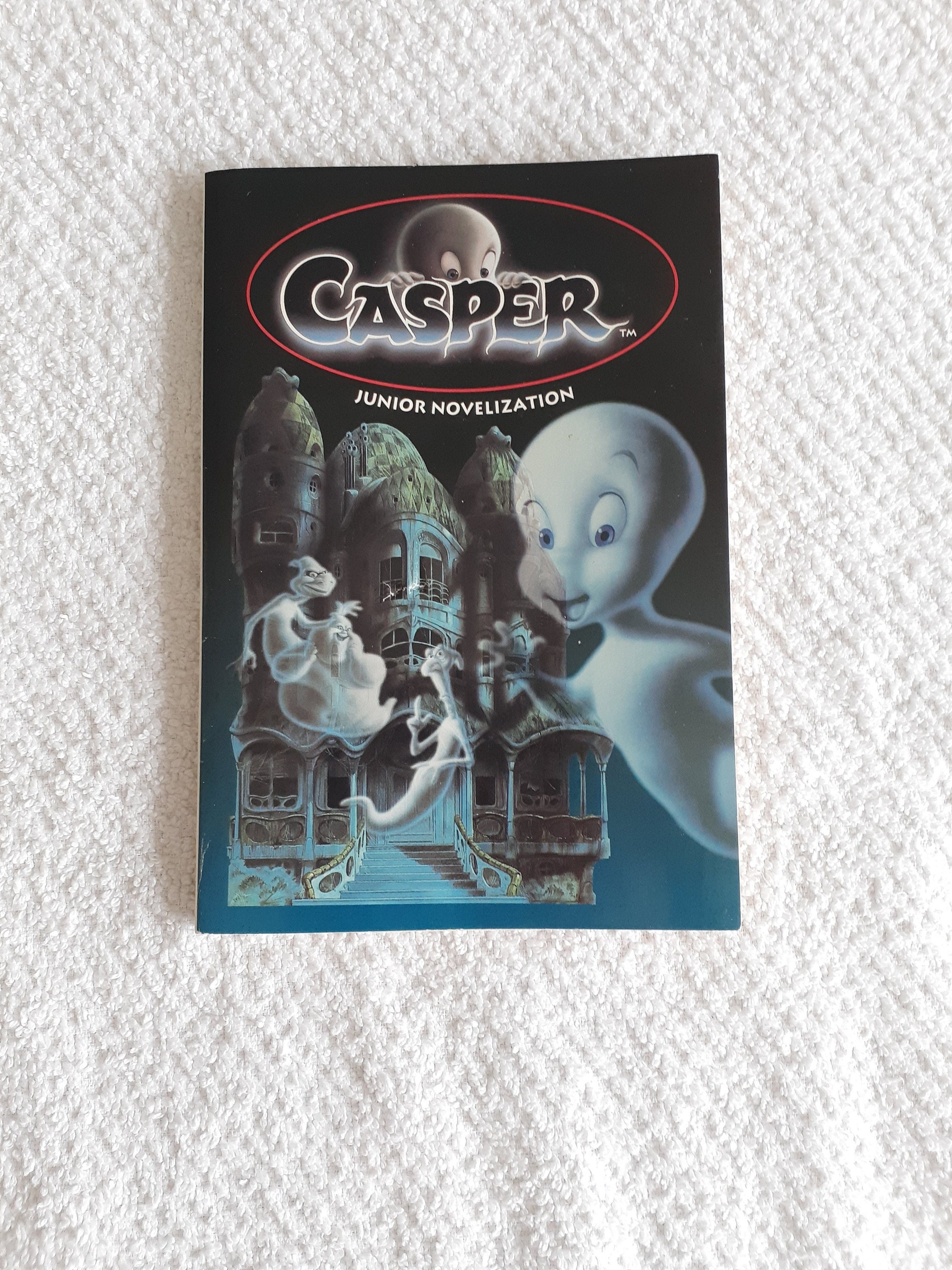 Casper Junior Novelization Vintage Book Softcover With Photos From ...