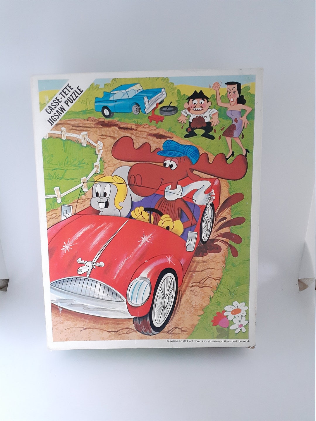Complete Vtg Rocky and Bullwinkle Puzzle Whitman Its Kid Tested - Etsy