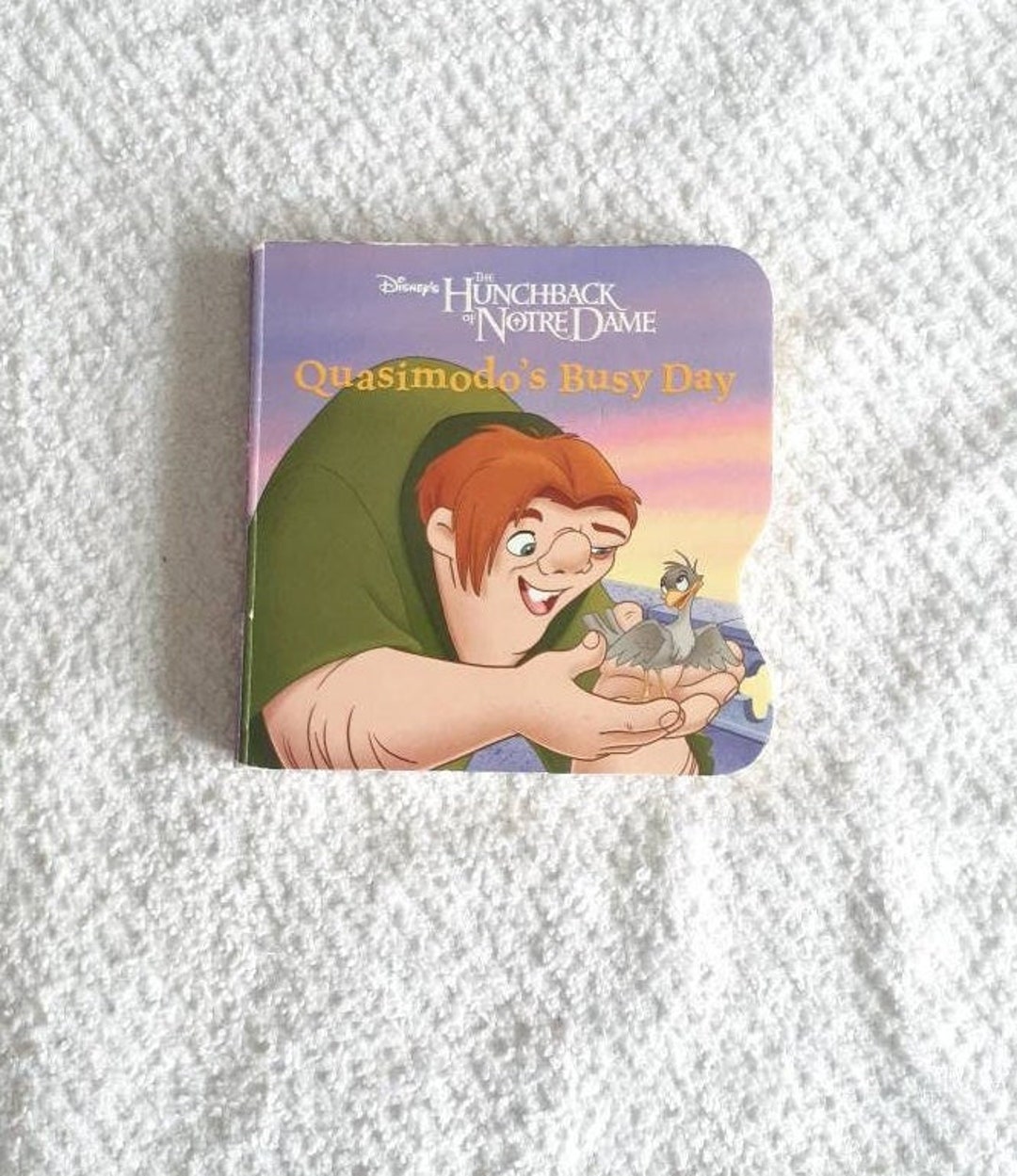Vintage Board Book Quasimodo's Busy Day Hunchback of Notre - Etsy