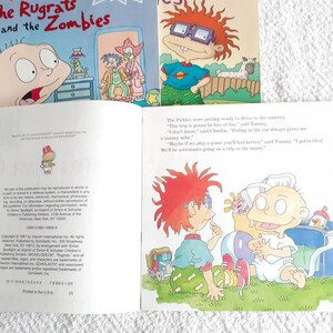 The Rugrats Book Lot Vintage Nickelodeon Cartoon Character - Etsy