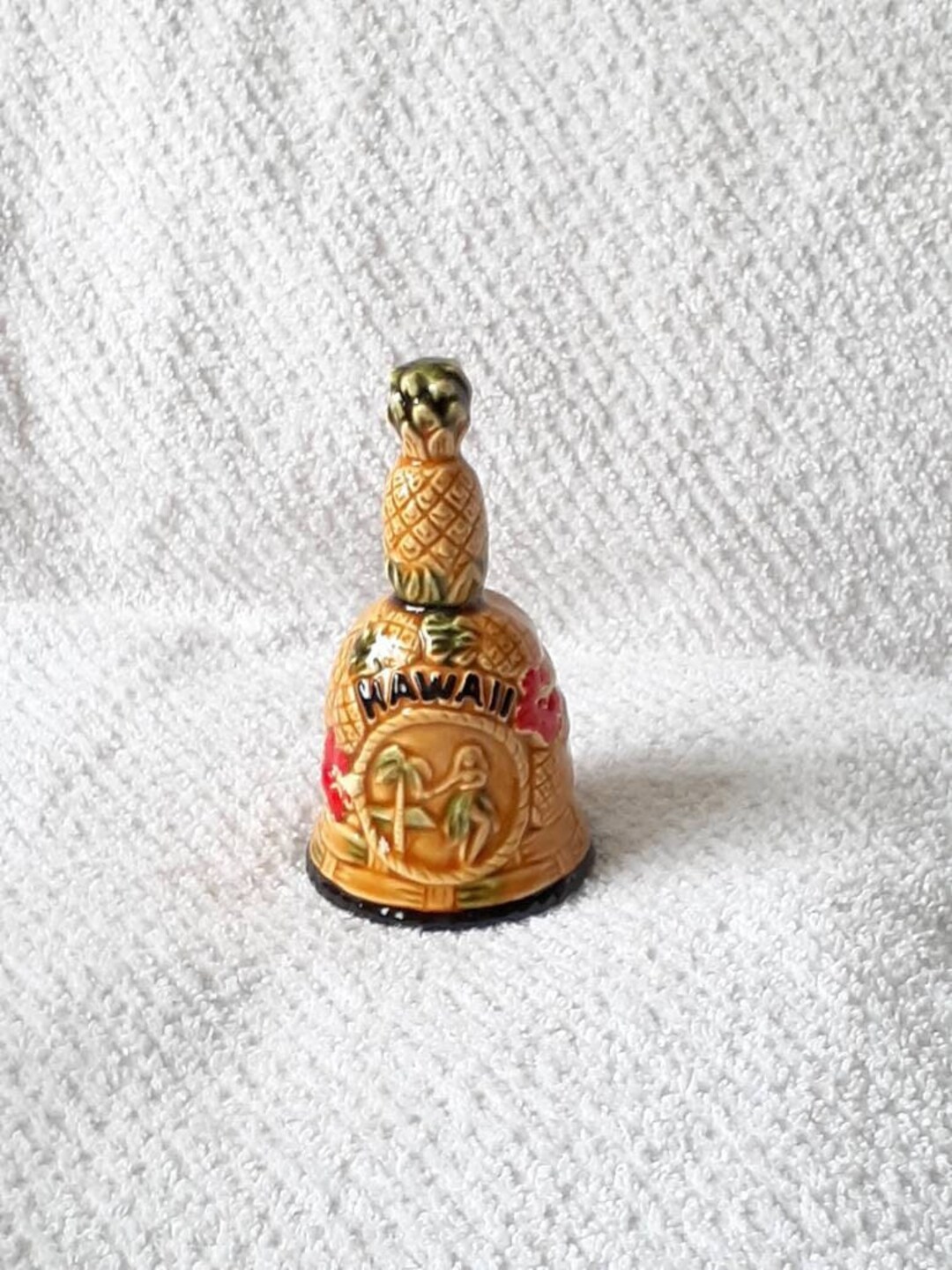 Bell Pineapple Hawaii Hula Dancer Orchid Vintage Home - Etsy