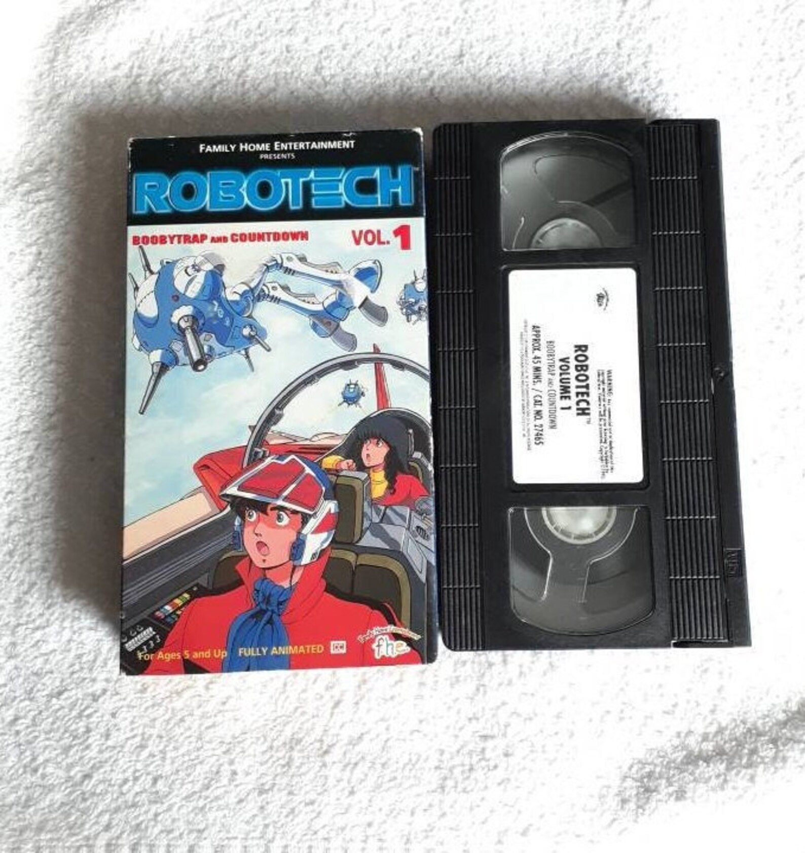 Vintage Fully Animated VHS Robotech Vol 1 Tested Working - Etsy Canada
