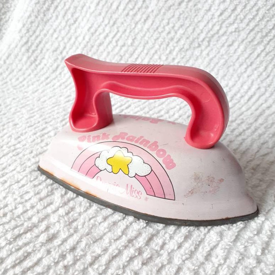 Toy Iron VTG Ohio Art Pink Rainbow Pretend Play - Etsy