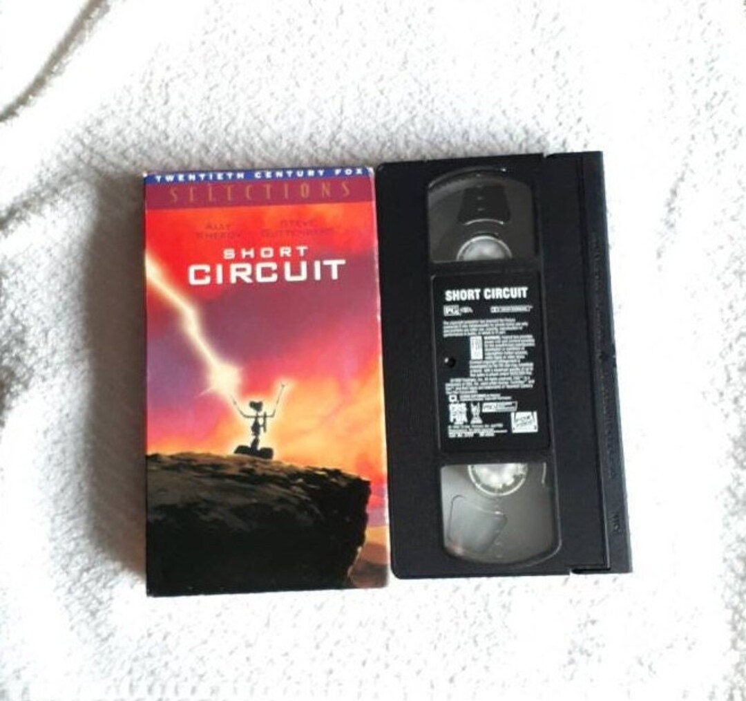 Short Circut VHS Movie Vintage Video Cassette Tape in Working Order - Etsy
