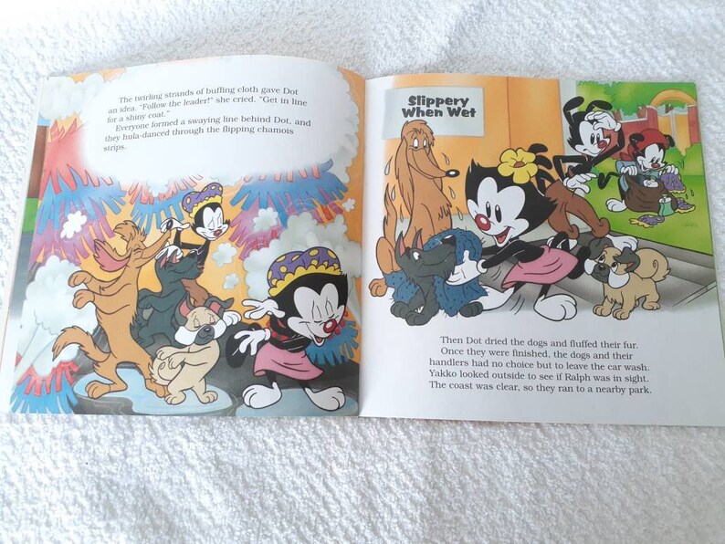 Hounded Animaniacs Vintage Softcover Golden Book - Etsy