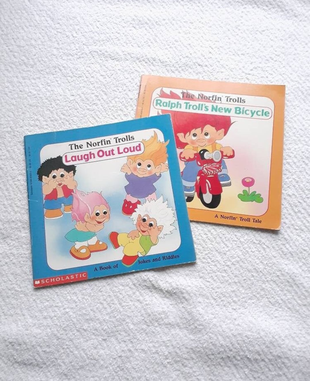 The Norfin Trolls Vintage Books Laugh Out Loud Ralph's New Bicycle - Etsy