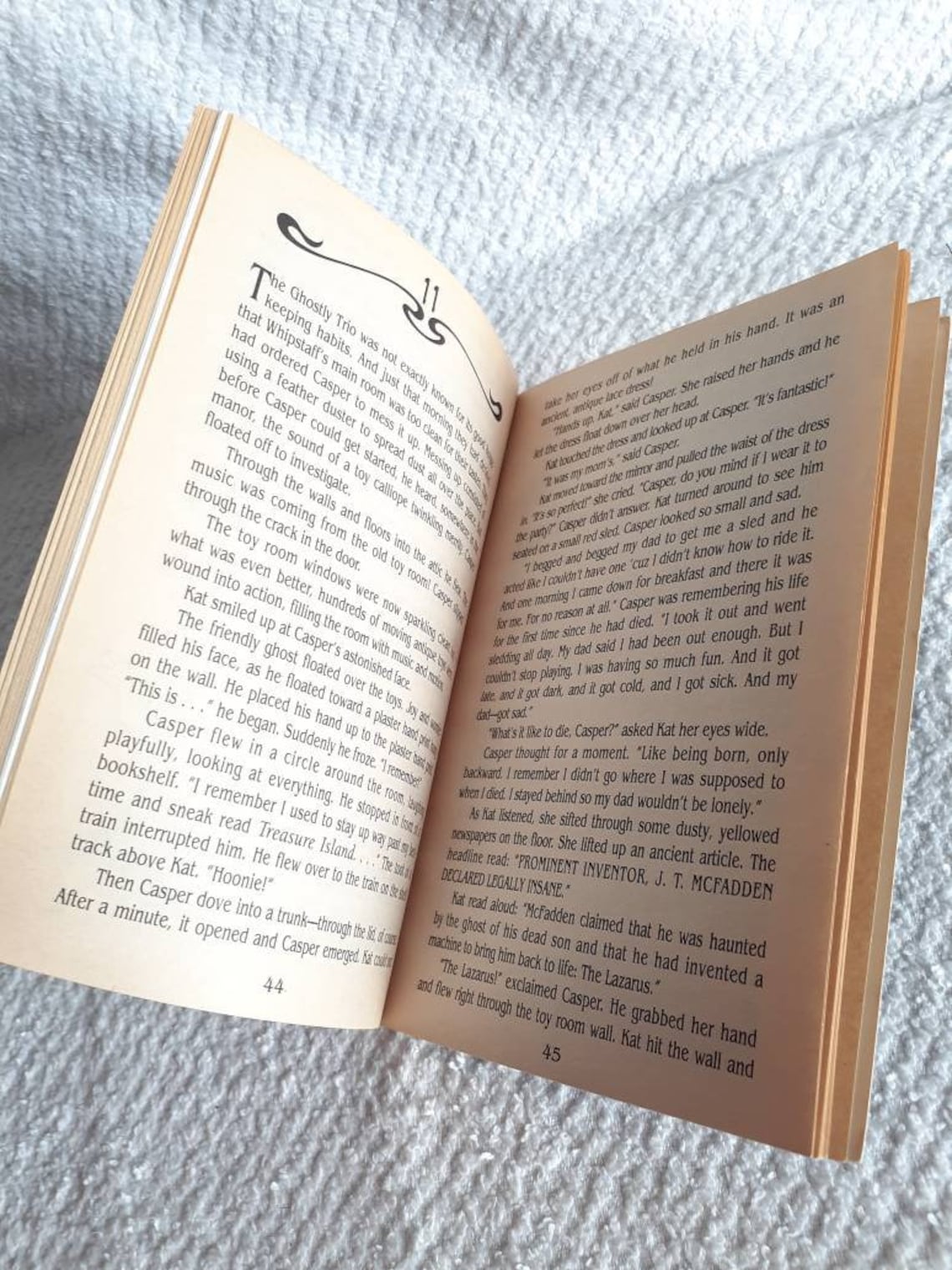 Casper Junior Novelization Vintage Book Softcover With Photos From ...