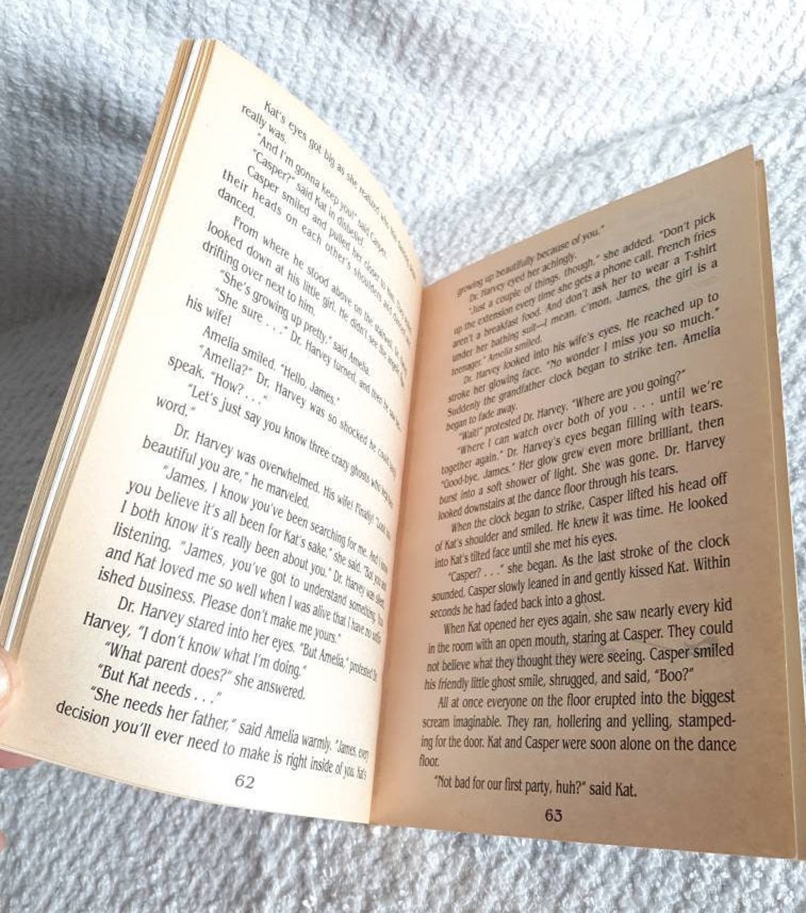 Casper Junior Novelization Vintage Book Softcover With Photos From ...