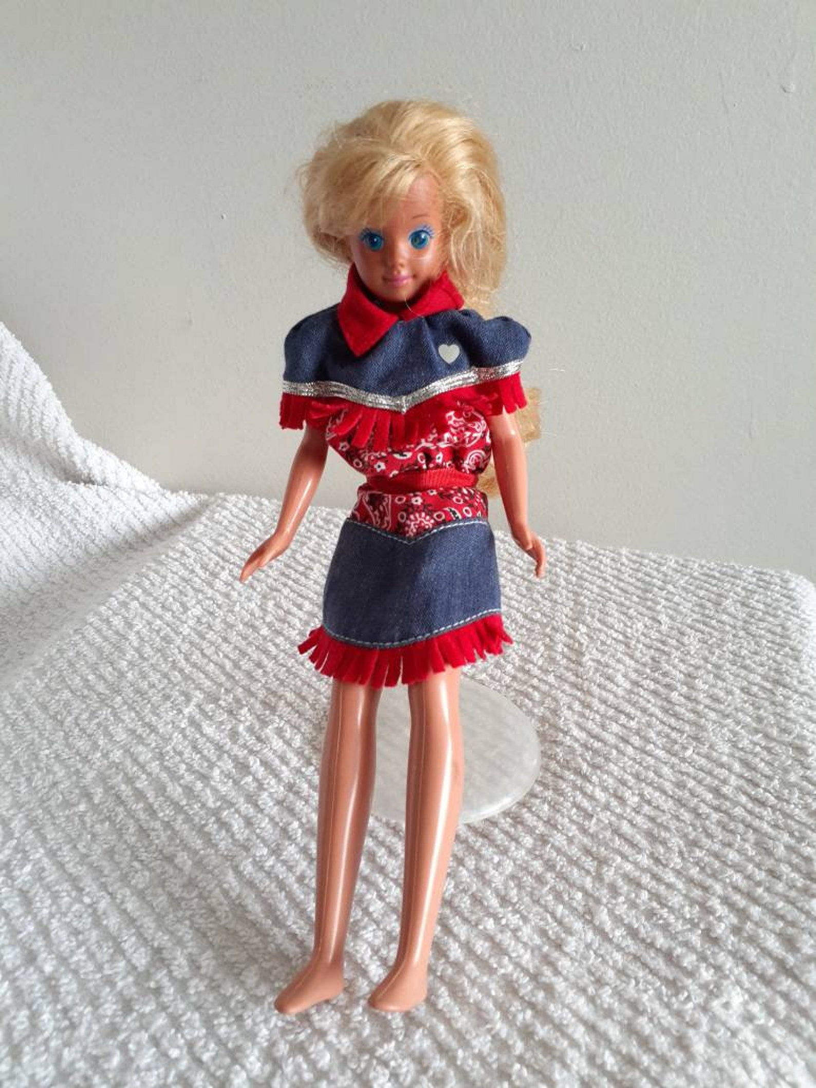 Vintage Barbie With Bendable Knees Jointed Shoulders 80s Dolls | Etsy