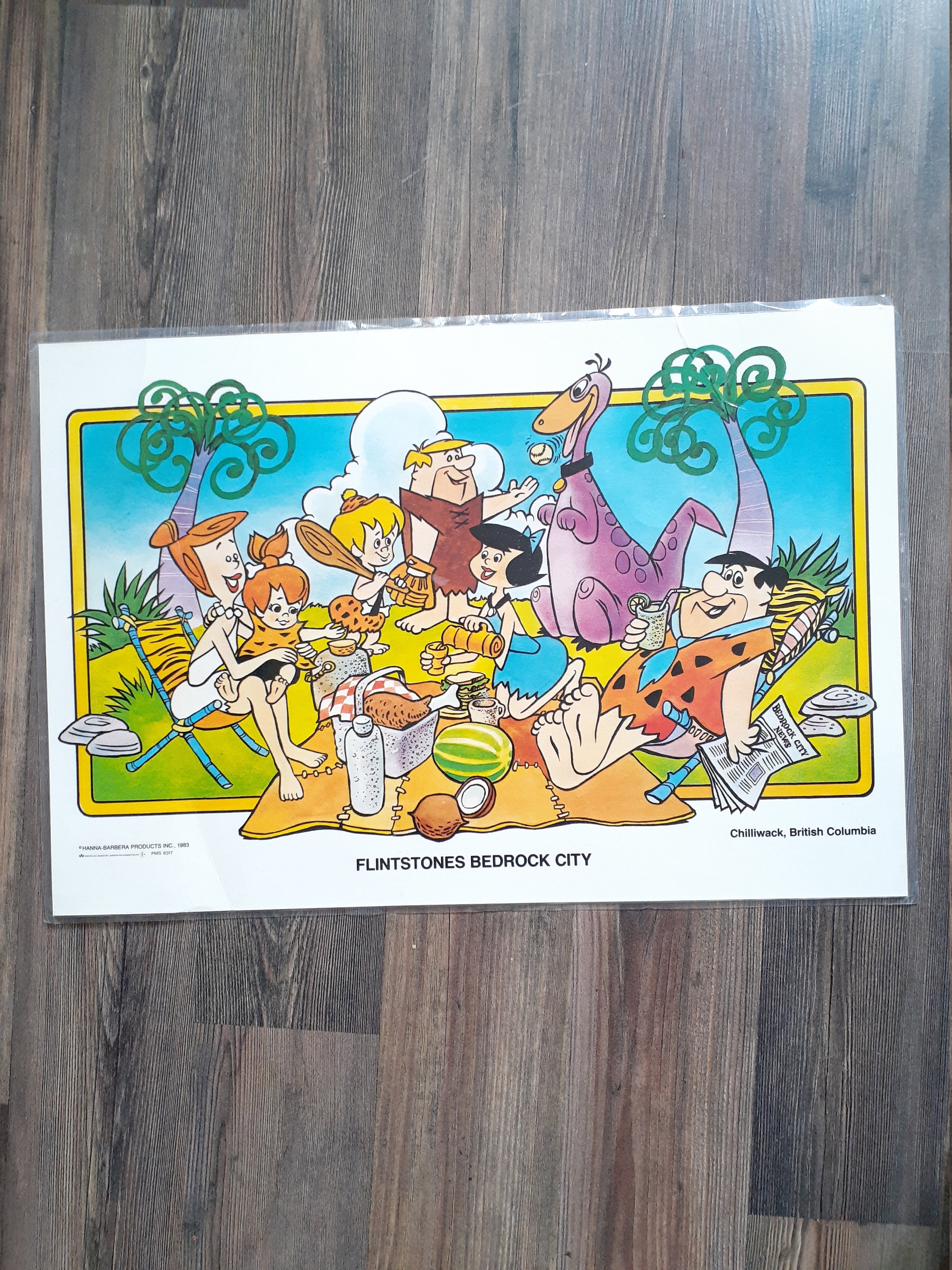 Bedrock City Cartoon