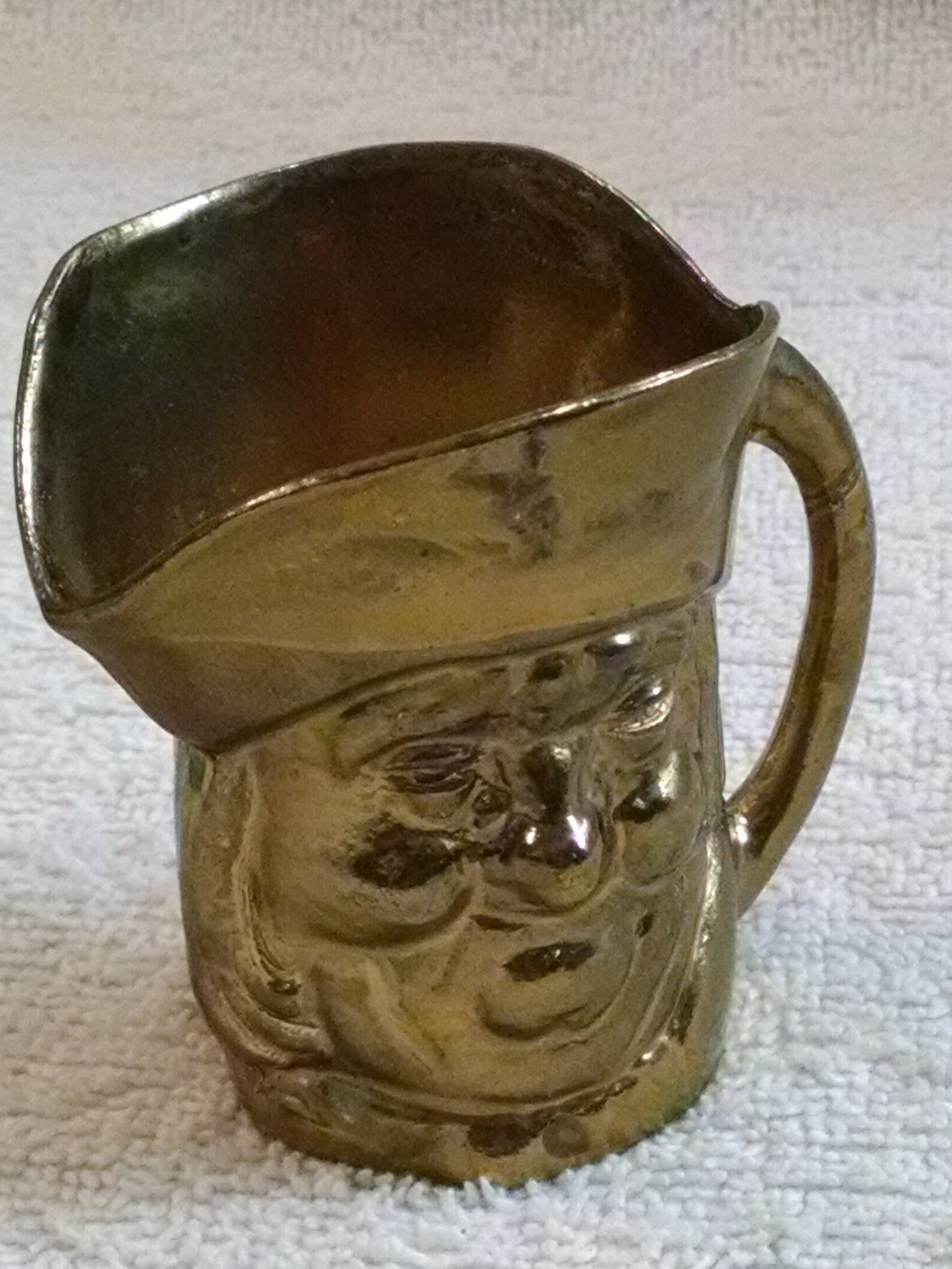 Classic Small Brass Toby Mug Face Mug Midcentury Toby - Etsy