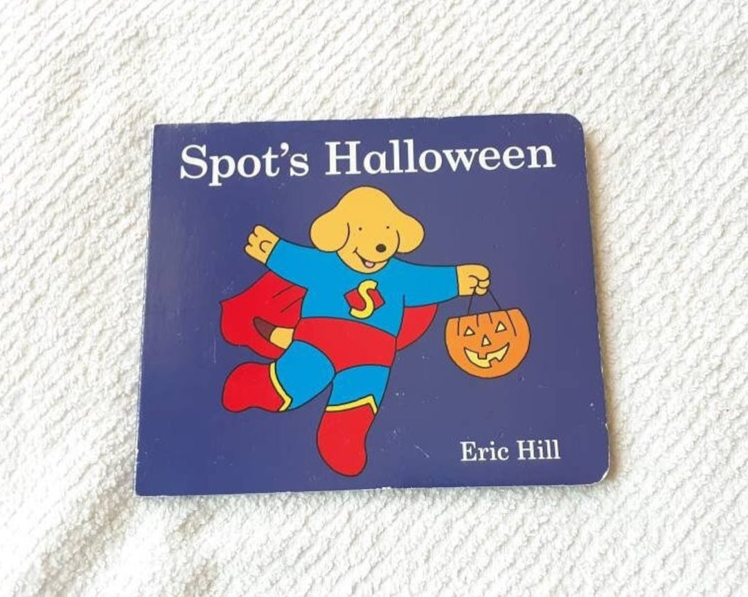 Halloween Board Book Spot's Halloween Trick or Treat - Etsy