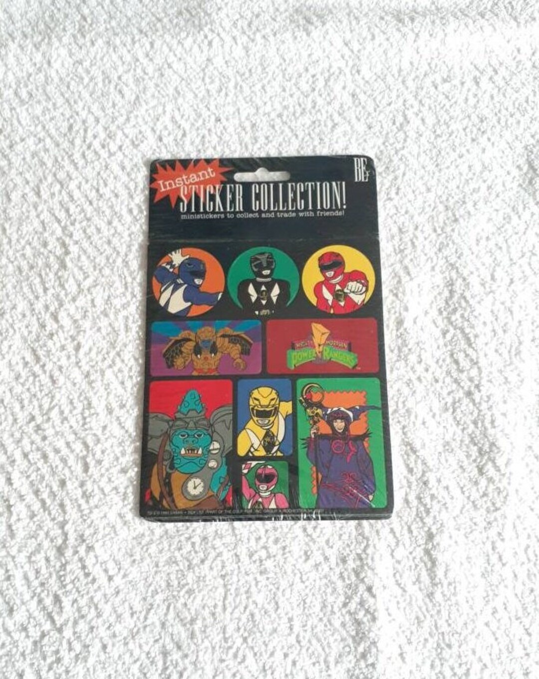 MMPR Sticker Collection NOS Instant Mini Stickers 1998 - Etsy