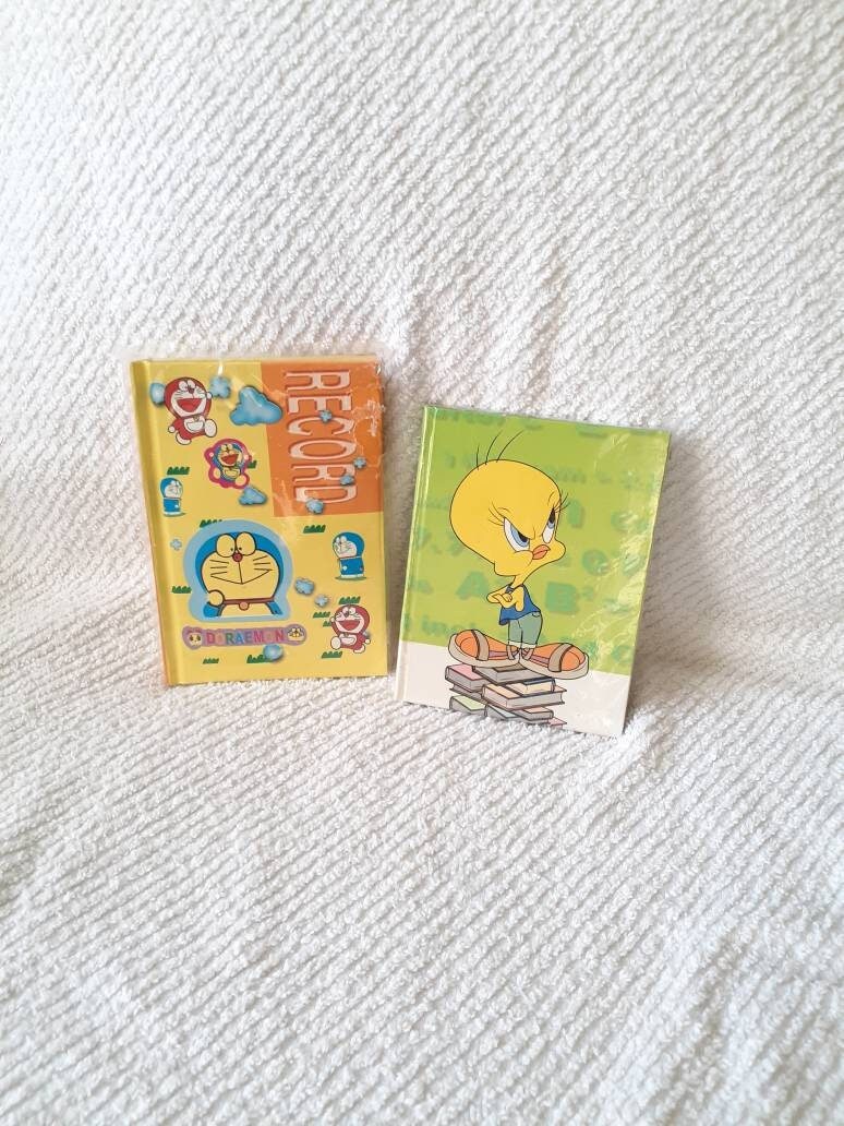 Tweety Bird Notebook Doraemon Blank Record Book Kawaii - Etsy UK