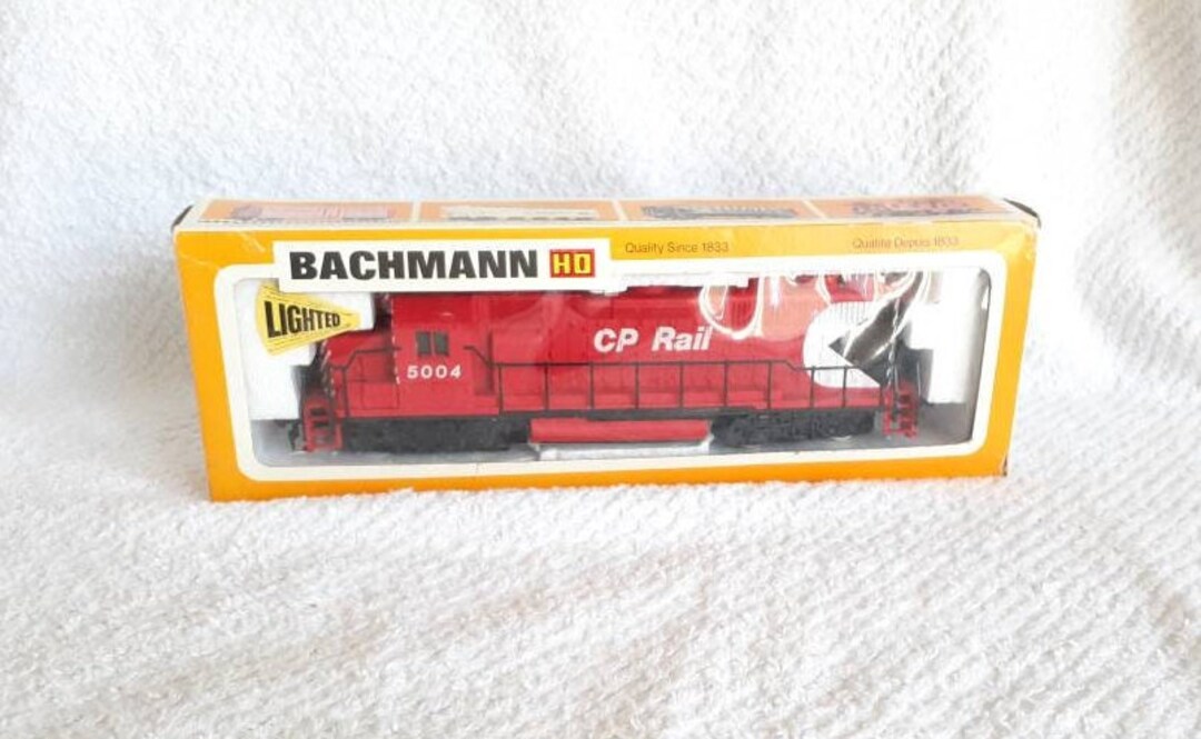 Diesel Engine CP Rail Vintage Toy Train Bachmann Lighted - Etsy