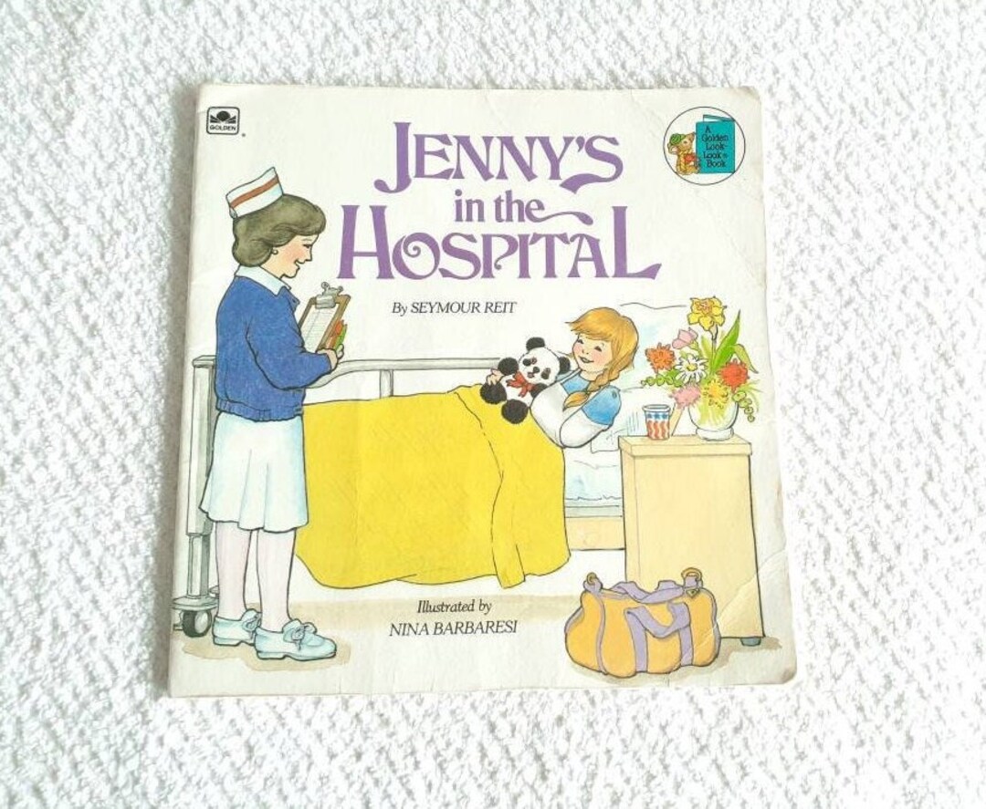 Jenny's in the Hospital Vintage Book Golden Look Look Book - Etsy