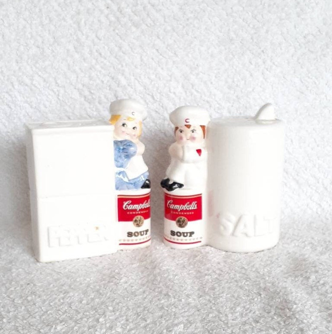 Salt & Pepper Campbell's Kids Vintage Soup Characters - Etsy