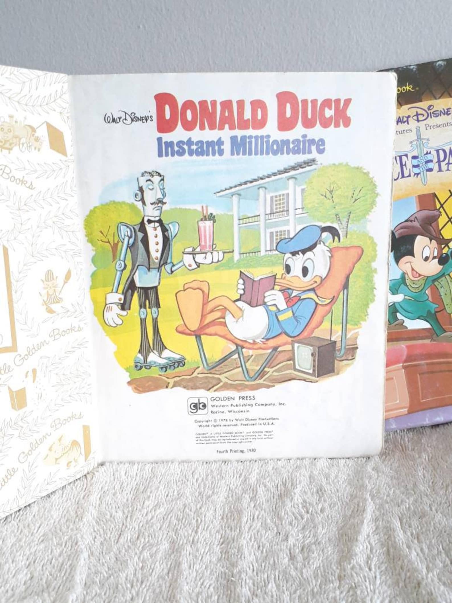 Little Golden Storybooks Donald Duck Mickey Mouse Bugs Bunny - Etsy